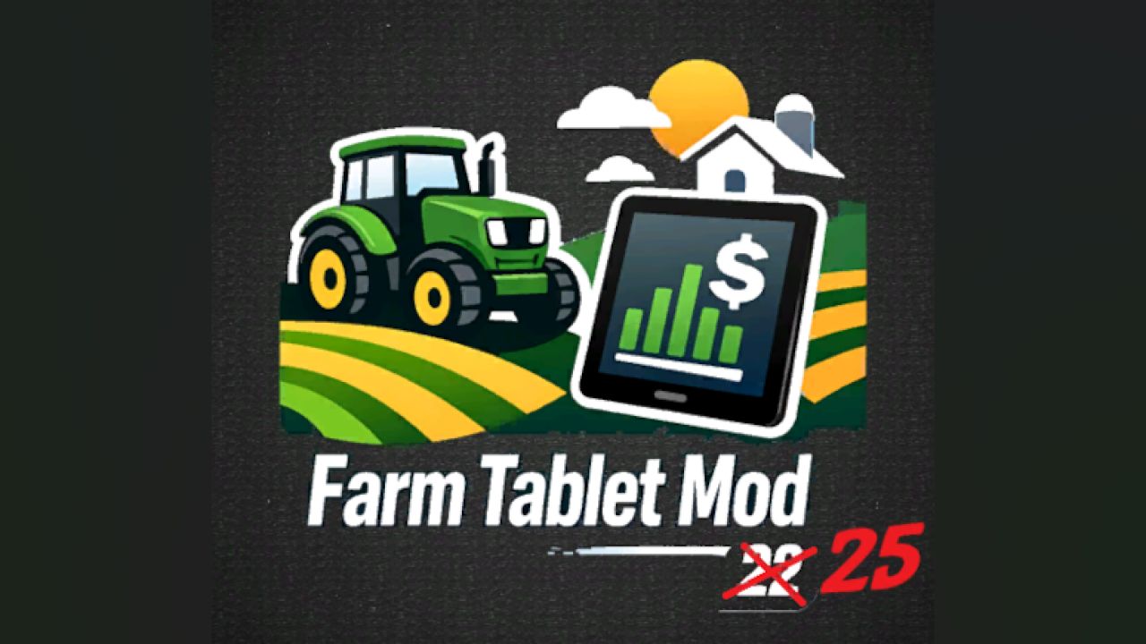 FS25 Farm Tablet V2.5.0.0 Mod - Farming Simulator 25