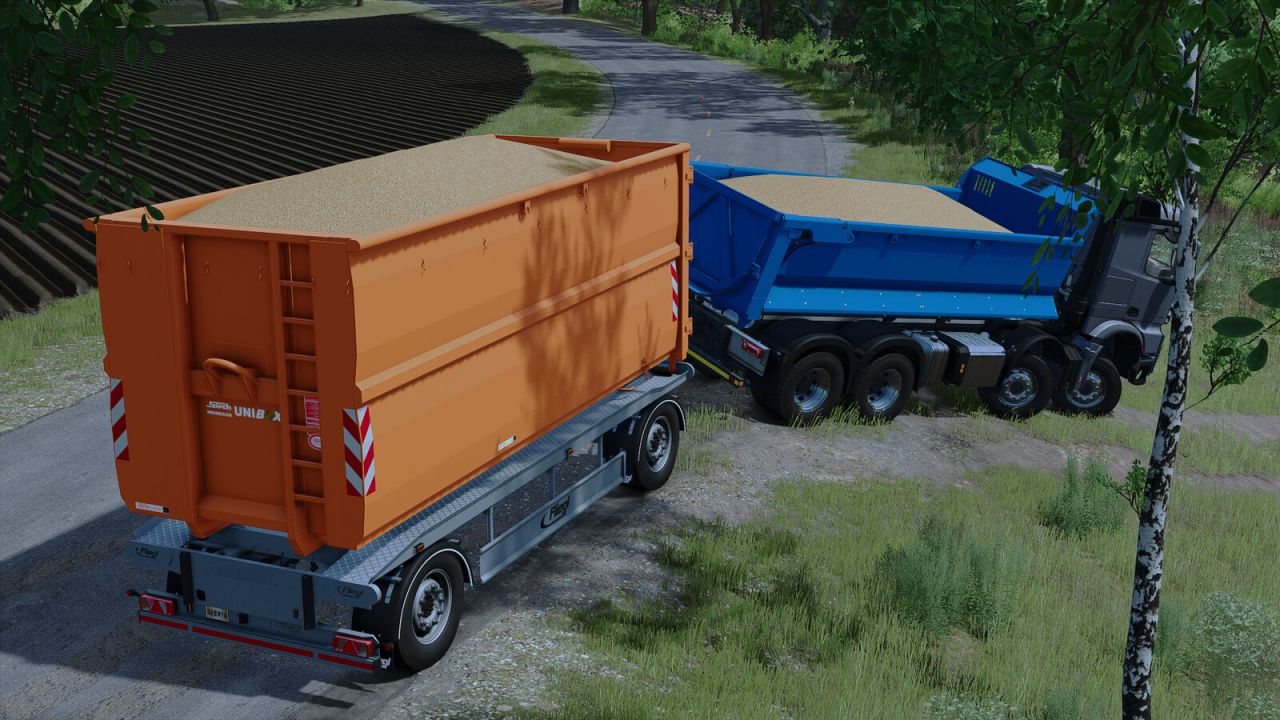 FS25 Fliegl ZPS 180 V1.0.1.0 Mod - Farming Simulator 25