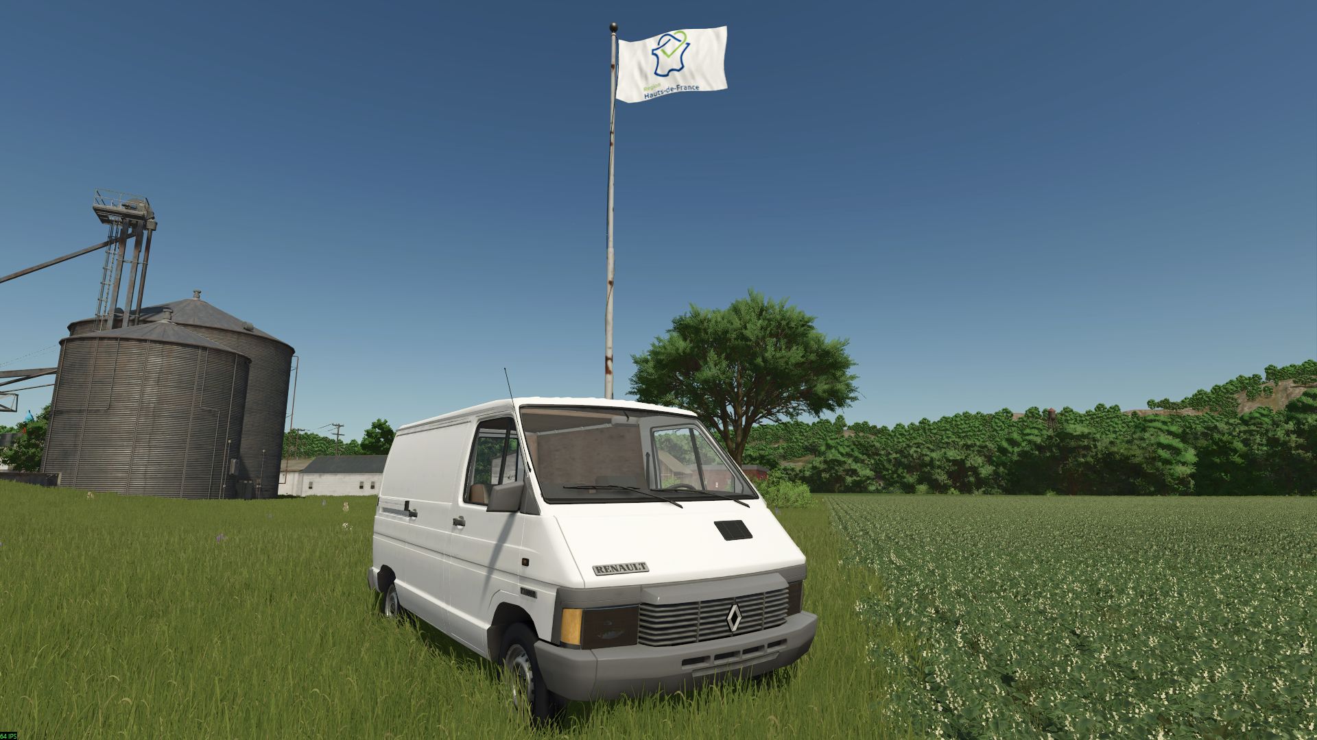 FS25 French regional flag V1.0.0.0 Mod - Farming Simulator 25