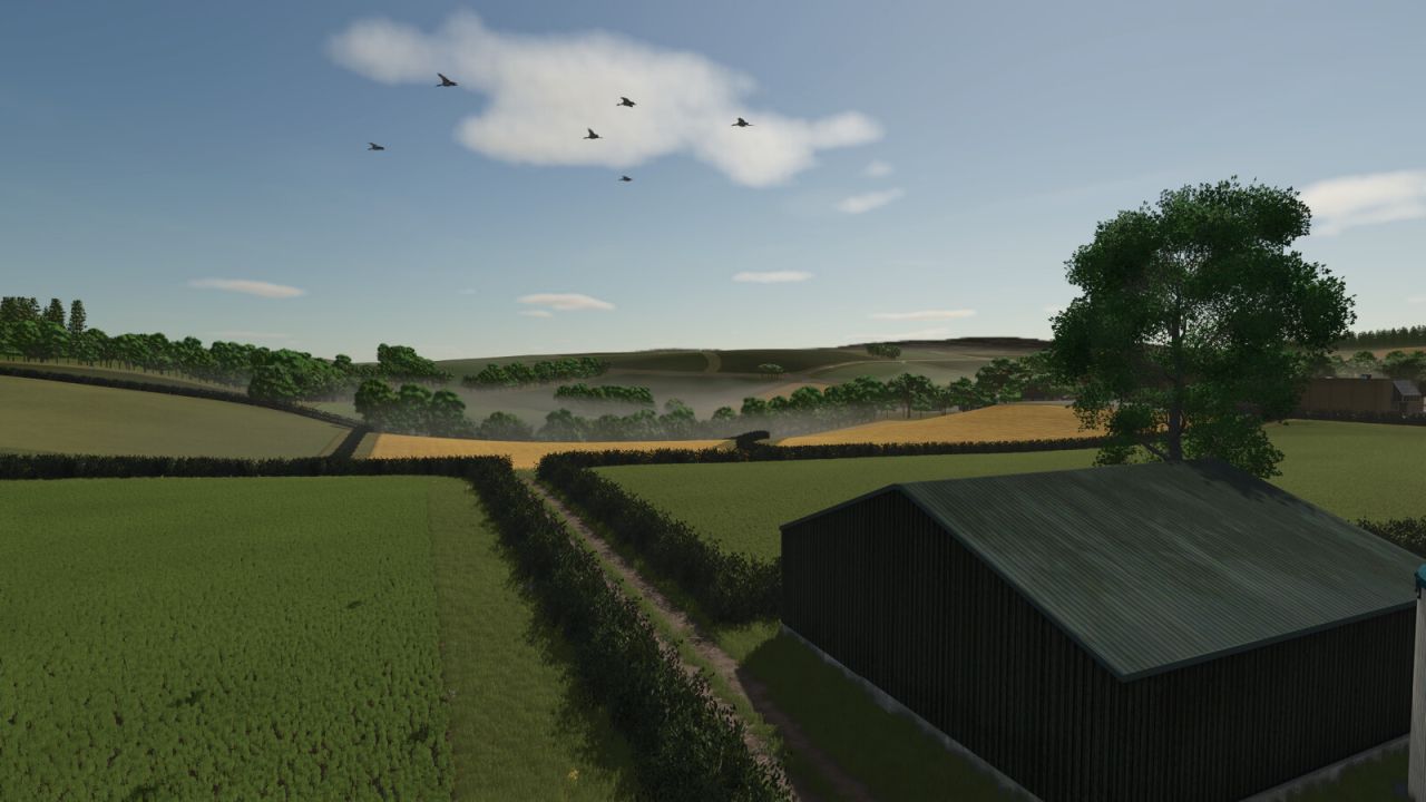 FS25 Glenleathann V1.1.0.0 Mod - Farming Simulator 25