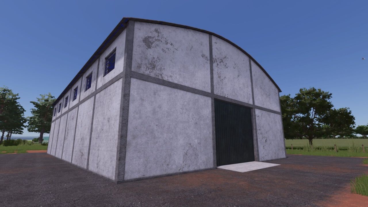 FS25 Grangeiro Silo And Shed V1.0.0.0 Mod - Farming Simulator 25