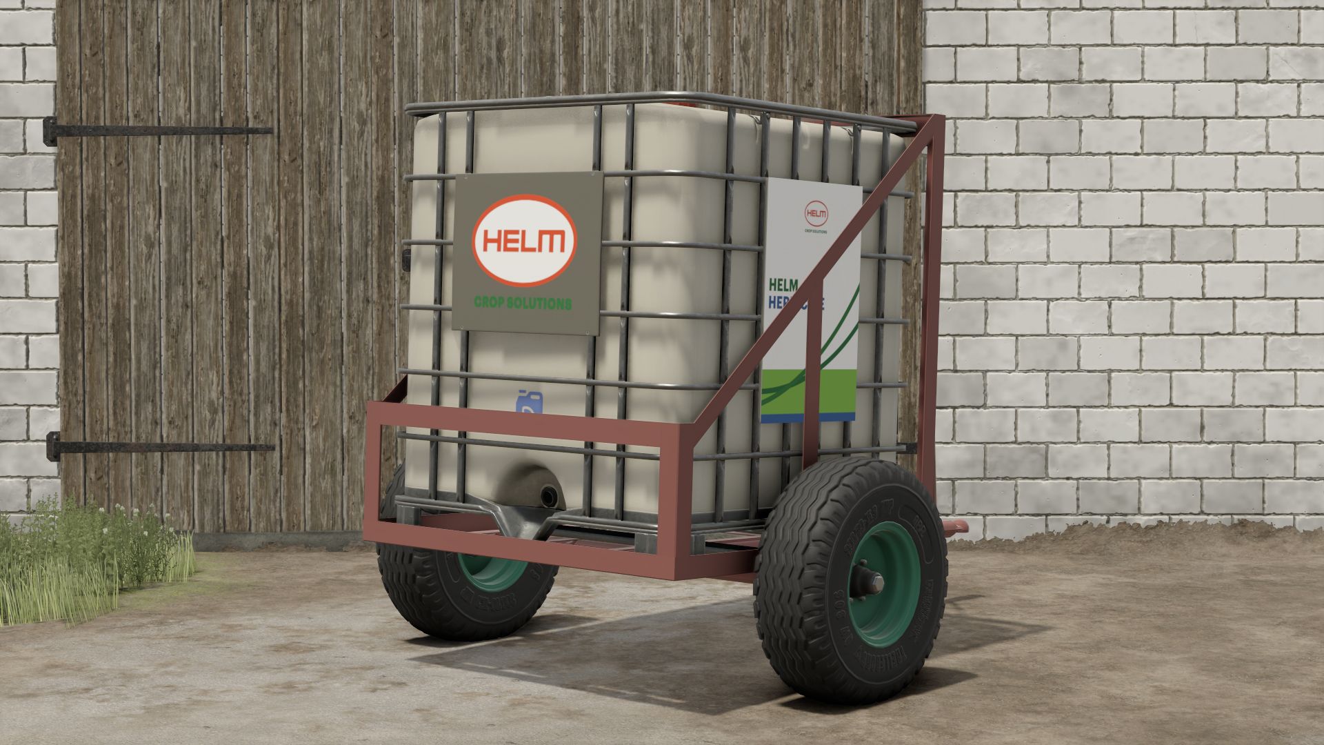 FS25 Homemade Water Trailer V1.0.0.0 Mod - Farming Simulator 25