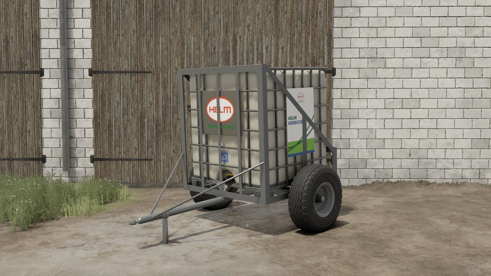 FS25 Homemade Water Trailer V1.0.0.0 Mod - Farming Simulator 25
