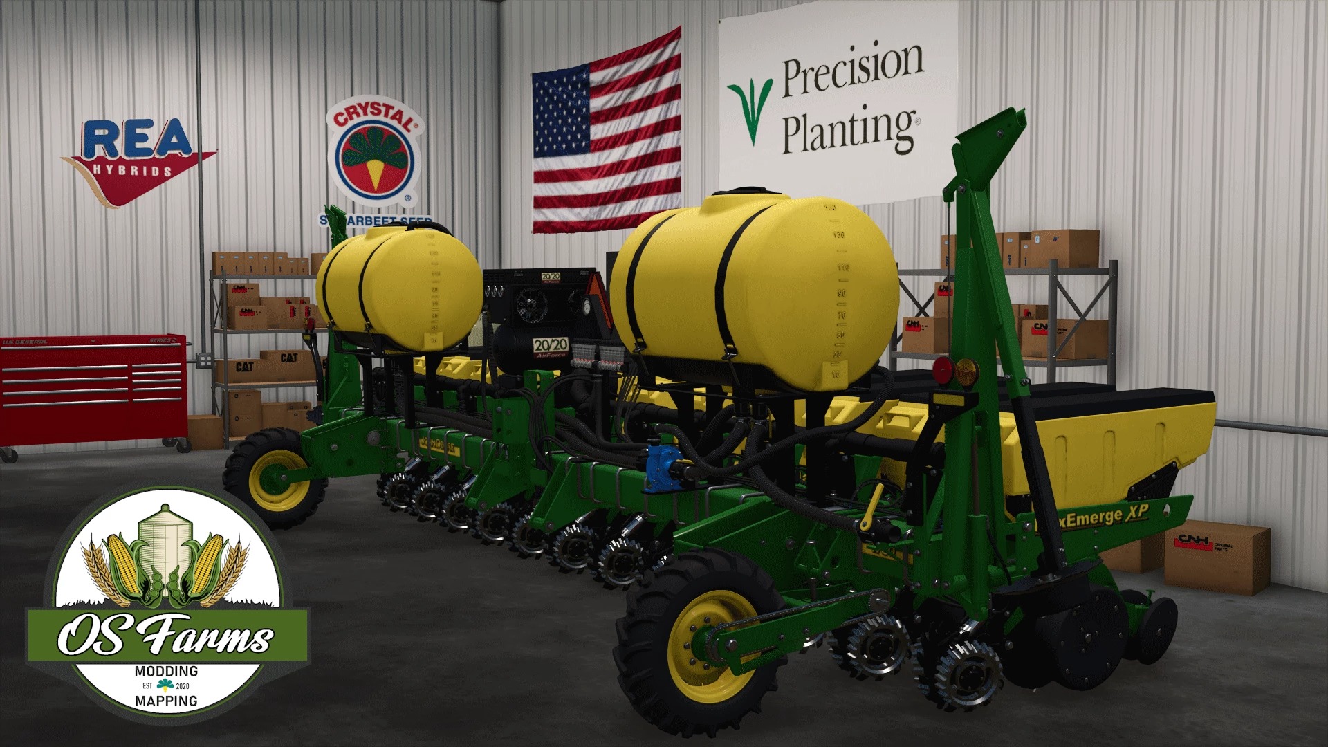 FS25 John Deere 1730 12 Row 22 inch planter v1.0.0.0 Mod - Farming ...