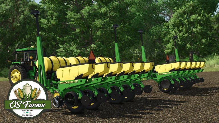 FS25 John Deere 1750 6 Row 30 Inch planter v1.0.0.0 Mod - Farming ...