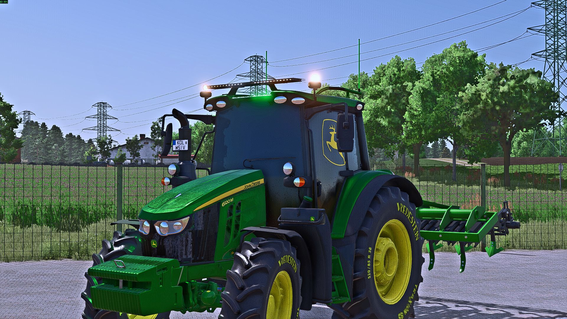FS25 John Deere 6M Series V1.0.0.0 Mod - Farming Simulator 25