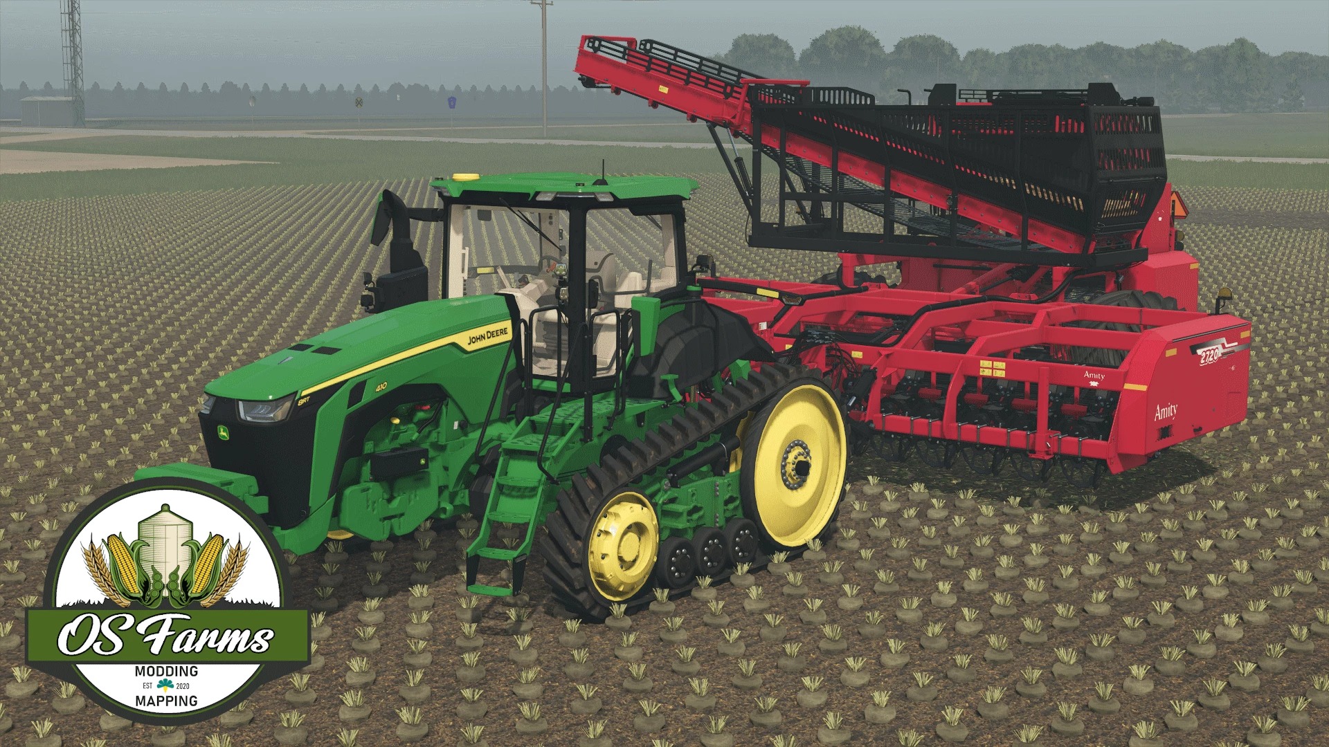 FS25 John Deere 8RT MY2020 v1.0.0.0 Mod - Farming Simulator 25