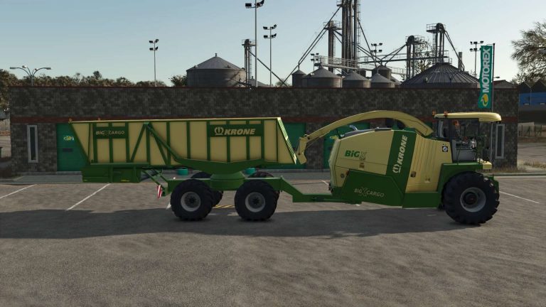 FS25 Krone BigX 1100 Cargo rebuild v1.0.2.0 Mod - Farming Simulator 25