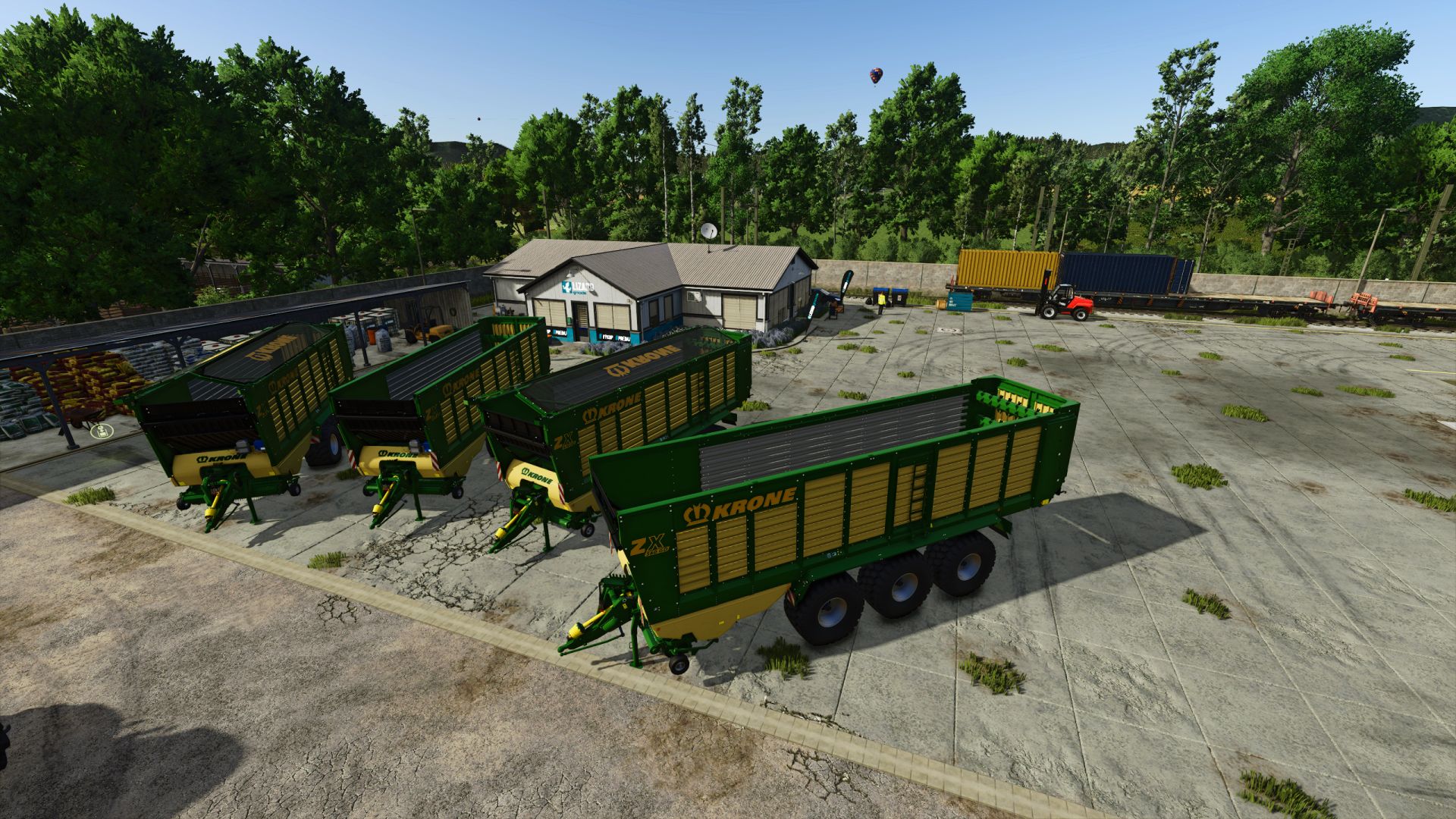 FS25 Krone ZX Pack V1.0.0.2 Mod - Farming Simulator 25