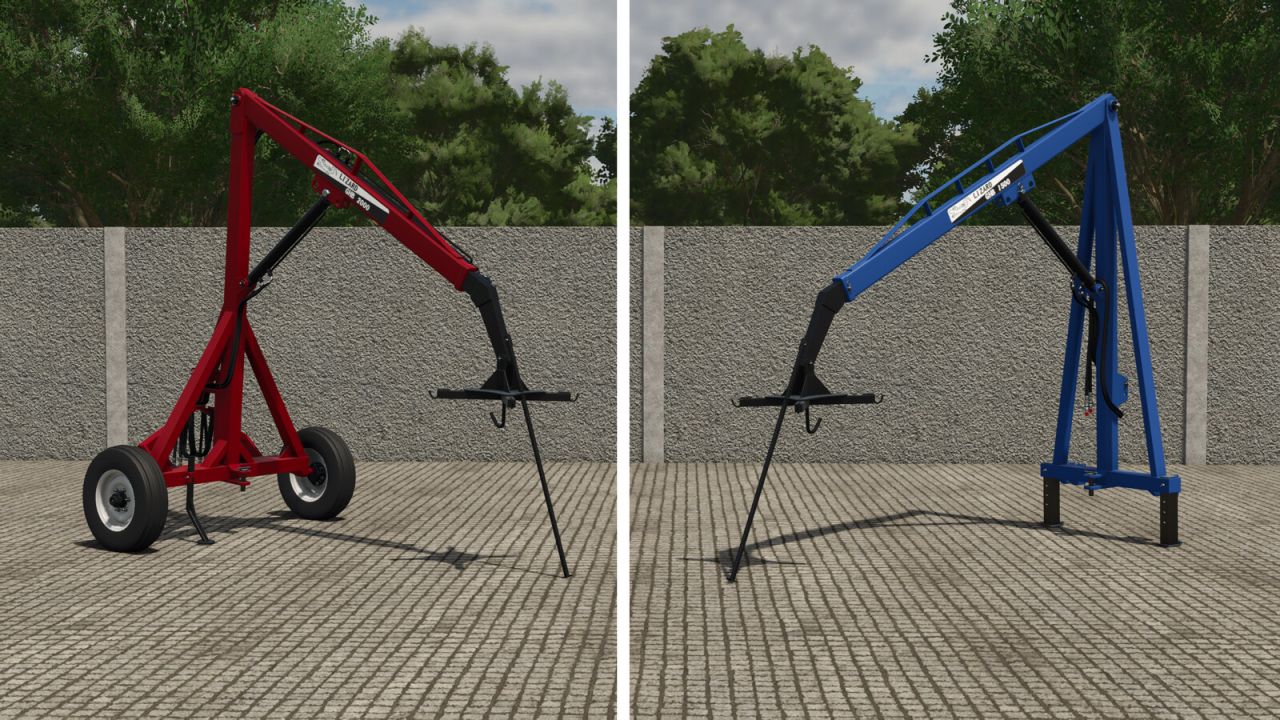 FS25 Lizard GHB Big Bag Lifter V1.0.0.0 Mod - Farming Simulator 25