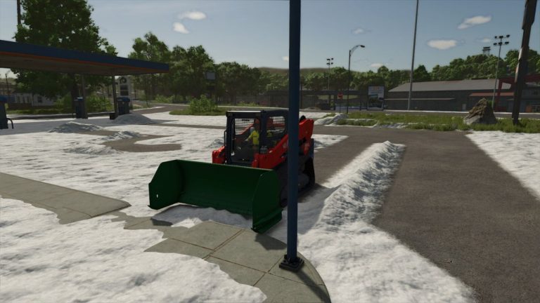 FS25 Lizard Snow Pusher V1.2.0.0 Mod - Farming Simulator 25