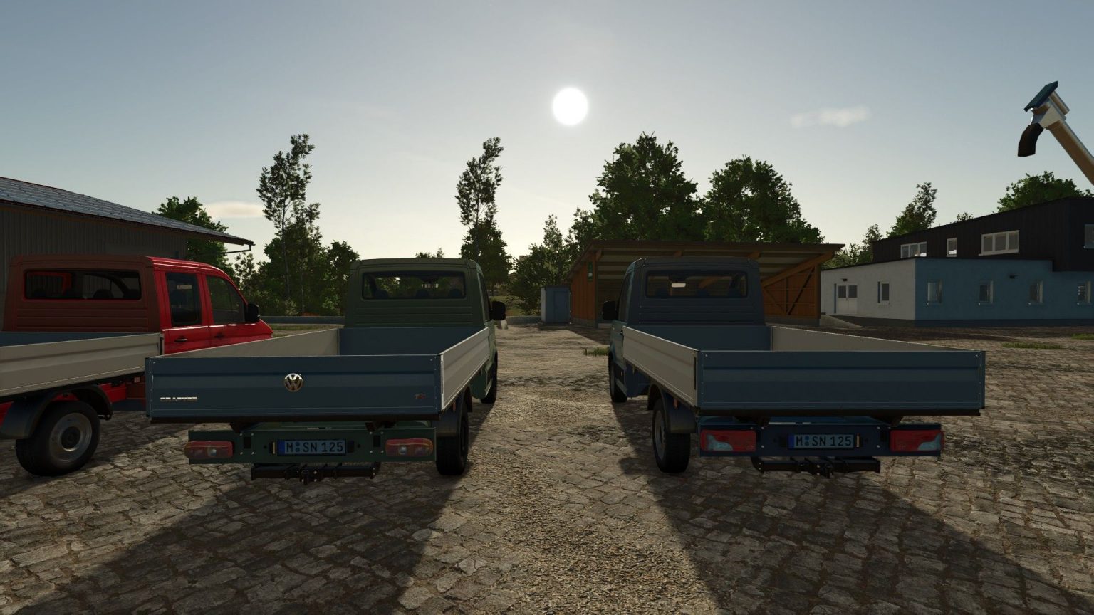 FS25 MAN TGE 2018 Platform V1.0.0.1 Mod - Farming Simulator 25