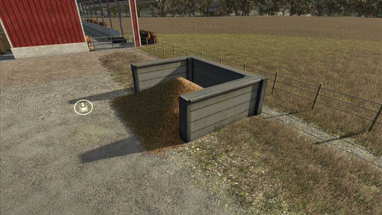 FS25 Manure Heap Small V1.0.0.0 Mod - Farming Simulator 25