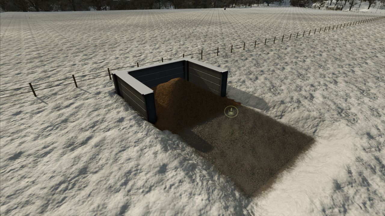 FS25 Manure Heap Small V1.0.0.0 Mod - Farming Simulator 25