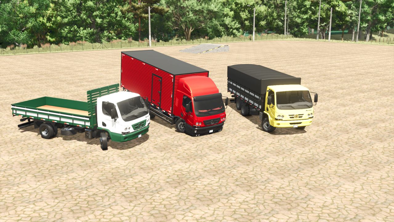 FS25 Mercedes-Benz Accelo 2013 V1.0.0.0 Mod - Farming Simulator 25