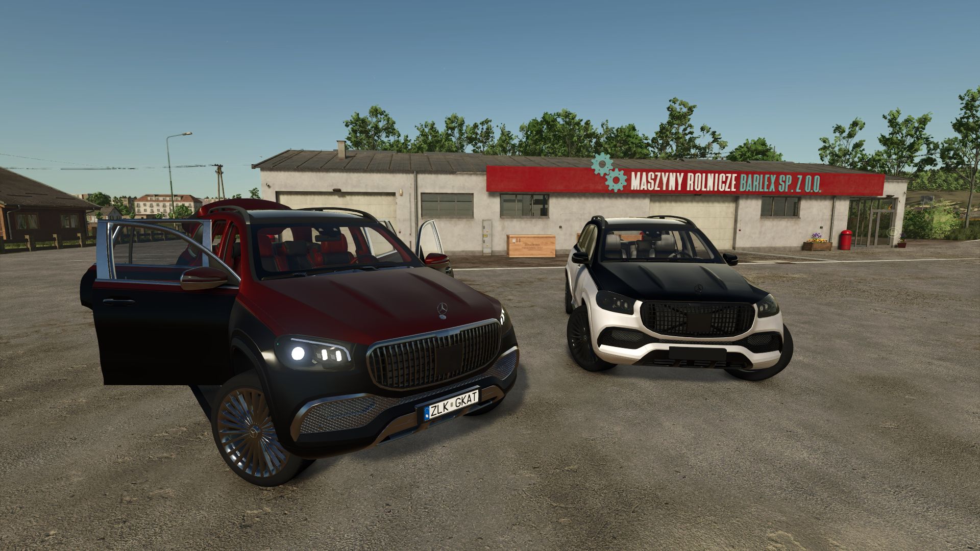 FS25 Mercedes-Maybach GLS 600 2021 V1.0.0.0 Mod - Farming Simulator 25