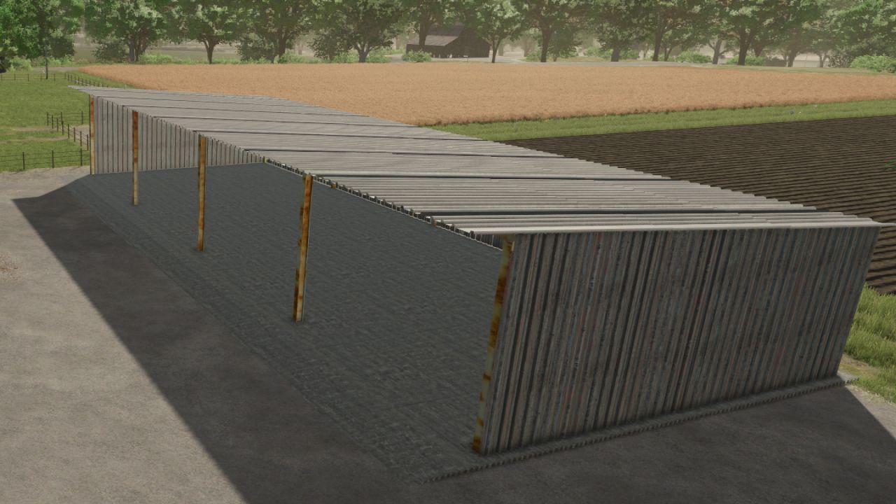 FS25 Metal sheds pack V1.0.0.0 Mod - Farming Simulator 25