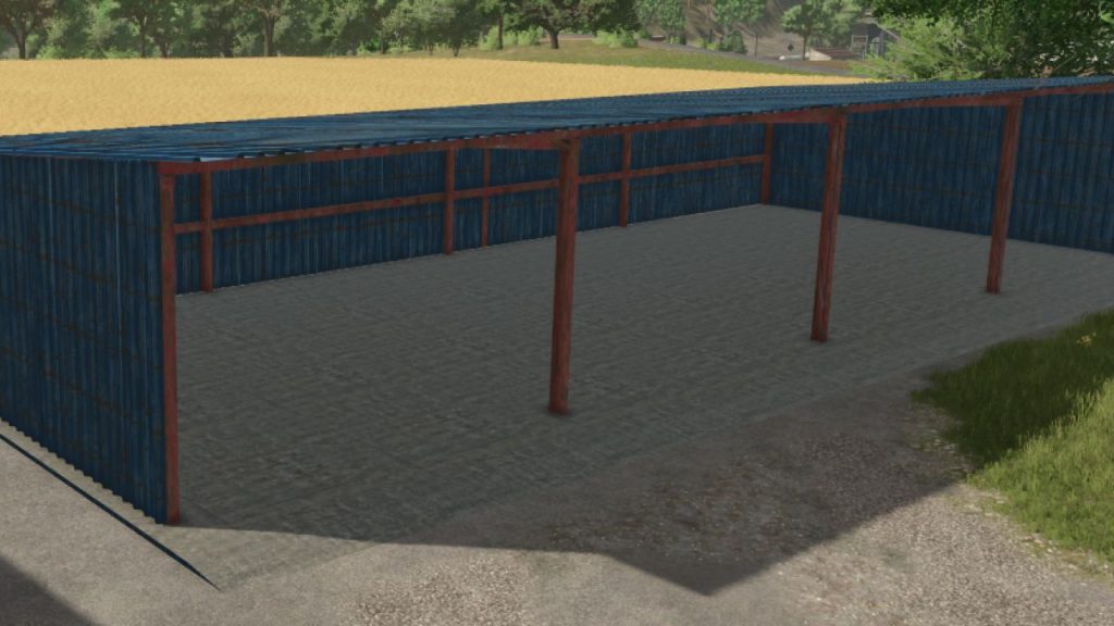 FS25 Metal sheds pack V1.0.0.0 Mod - Farming Simulator 25