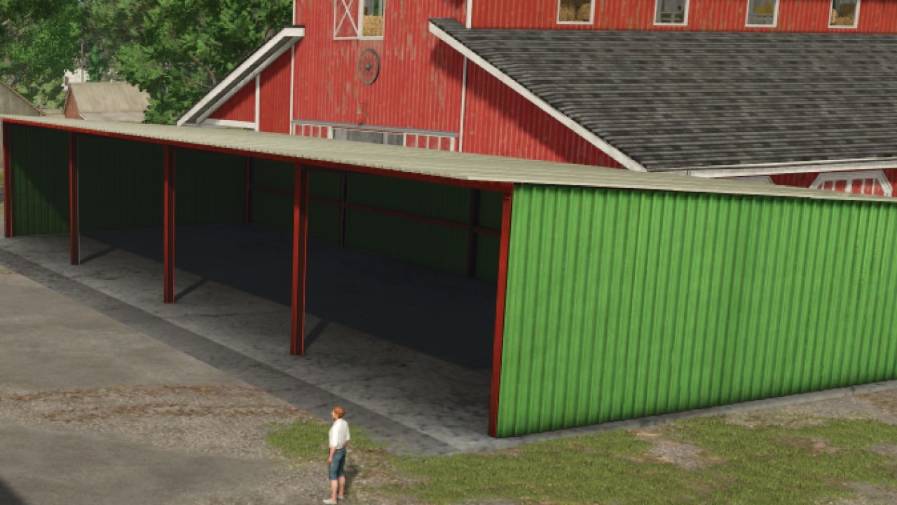 FS25 Metal sheds pack V1.0.0.0 Mod - Farming Simulator 25