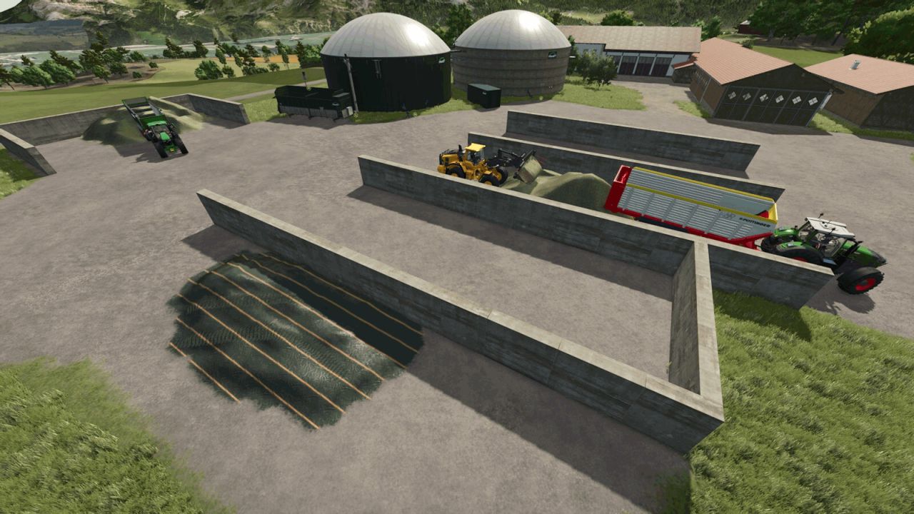FS25 Multi-Fruit Bunker Silo Pack V1.0.0.1 Mod - Farming Simulator 25