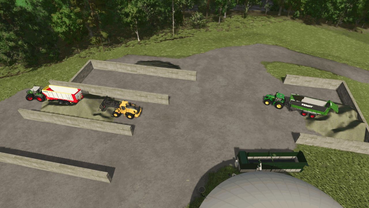 FS25 Multi-Fruit Bunker Silo Pack V1.0.0.1 Mod - Farming Simulator 25