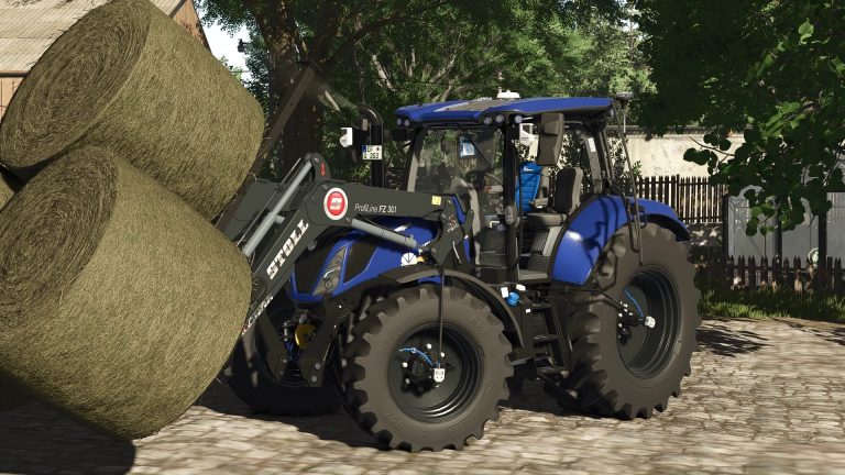 FS25 New Holland T6 With many new features v1.0.0.0 Mod - Farming ...