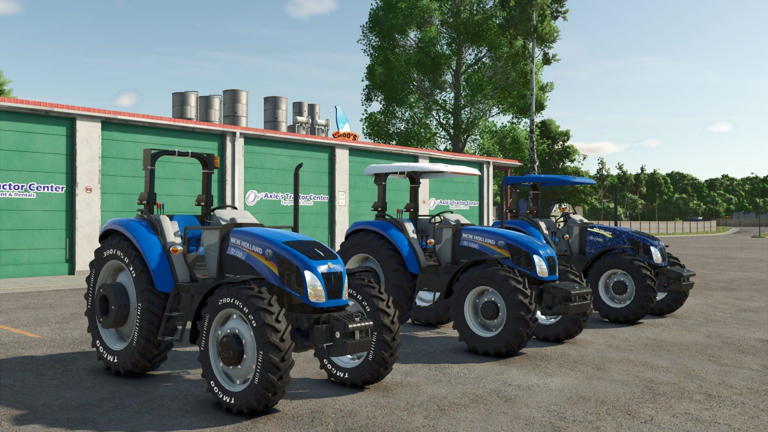 FS25 New Holland TD TENTE Edit V1.0.0.1 Mod - Farming Simulator 25