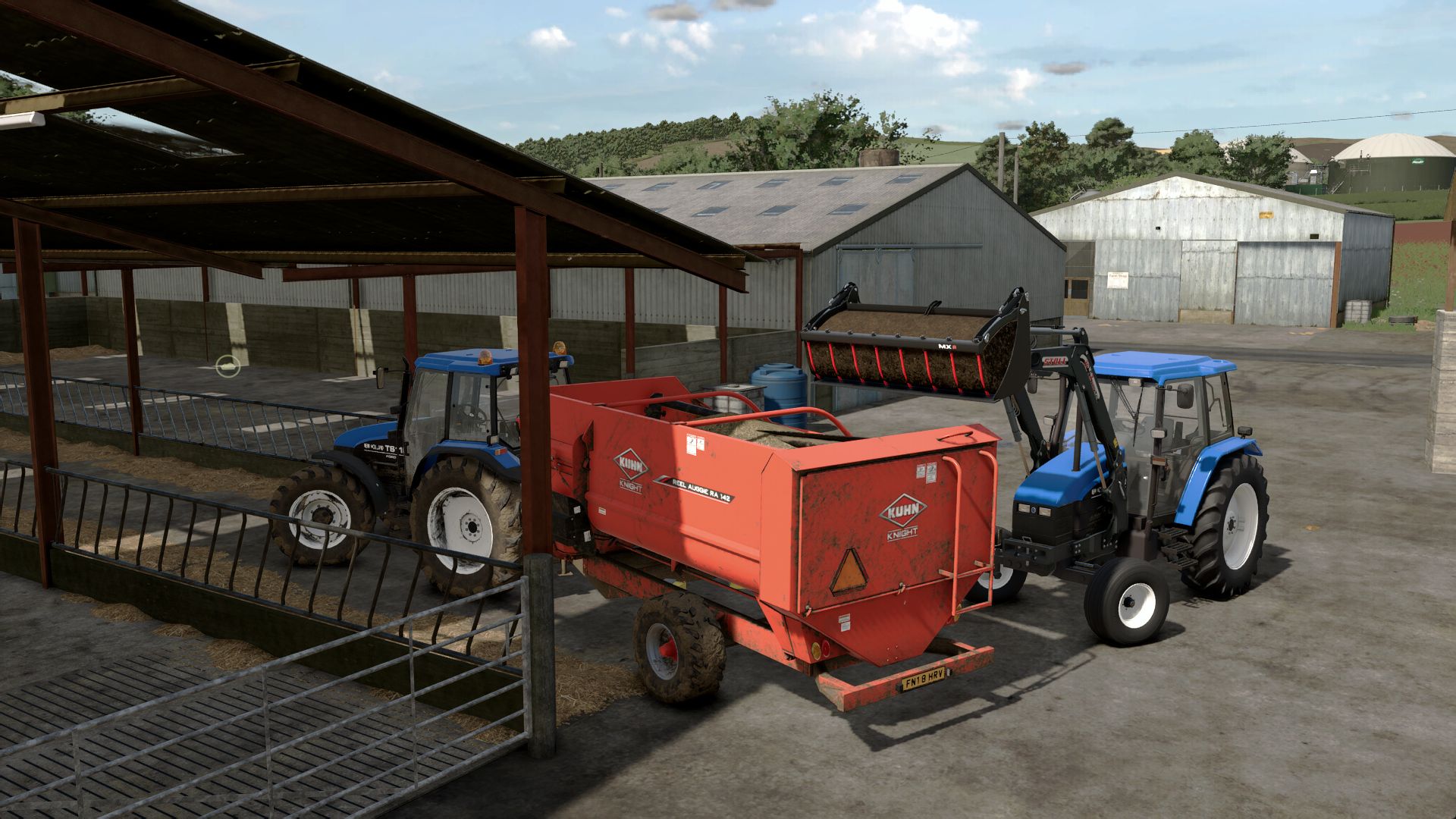 FS25 New Holland TS Series V1.0.0.2 Mod - Farming Simulator 25