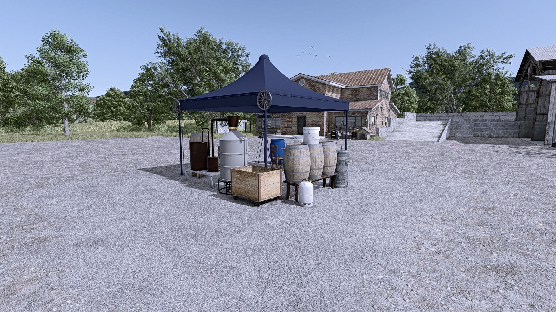 FS25 Orchards with distillery V1.0.0.0 Mod - Farming Simulator 25