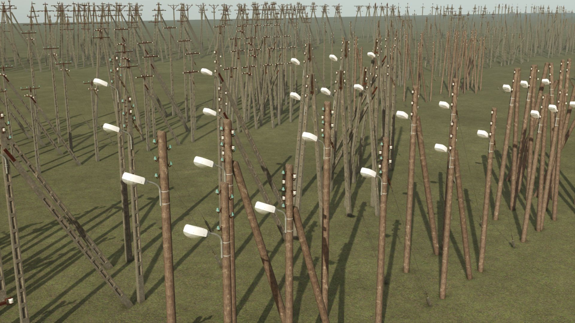 FS25 Power poles (Prefab) V1.0.0.0 Mod - Farming Simulator 25