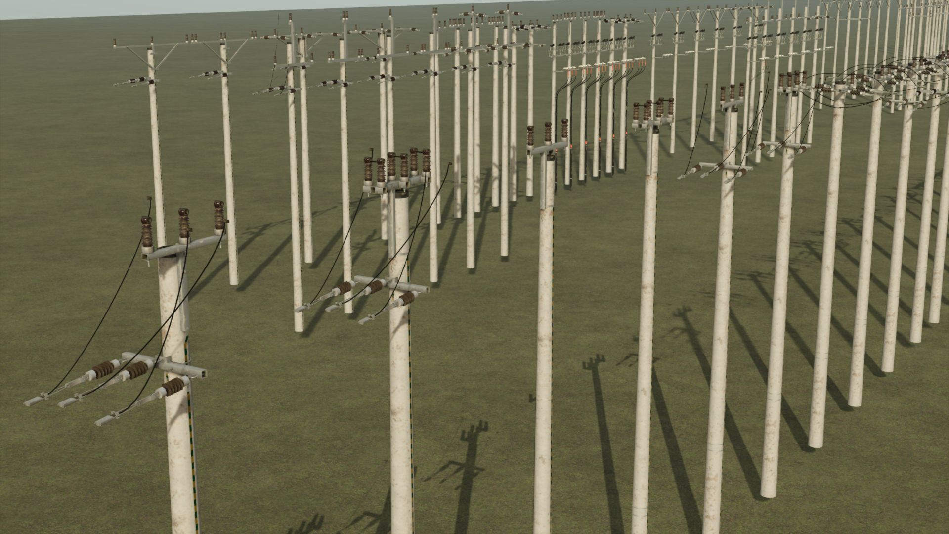 FS25 Power poles (Prefab) V1.0.0.0 Mod - Farming Simulator 25