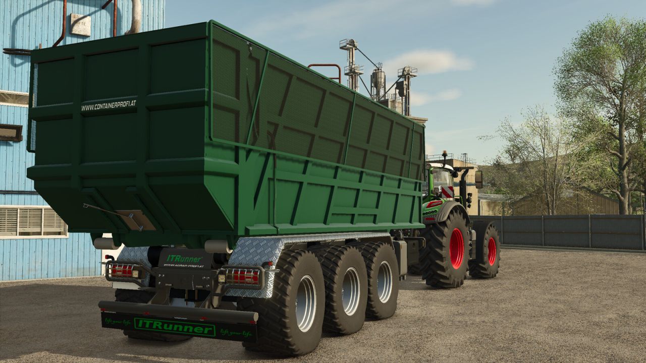 FS25 Push Off Container v1.0.0.0 Mod - Farming Simulator 25