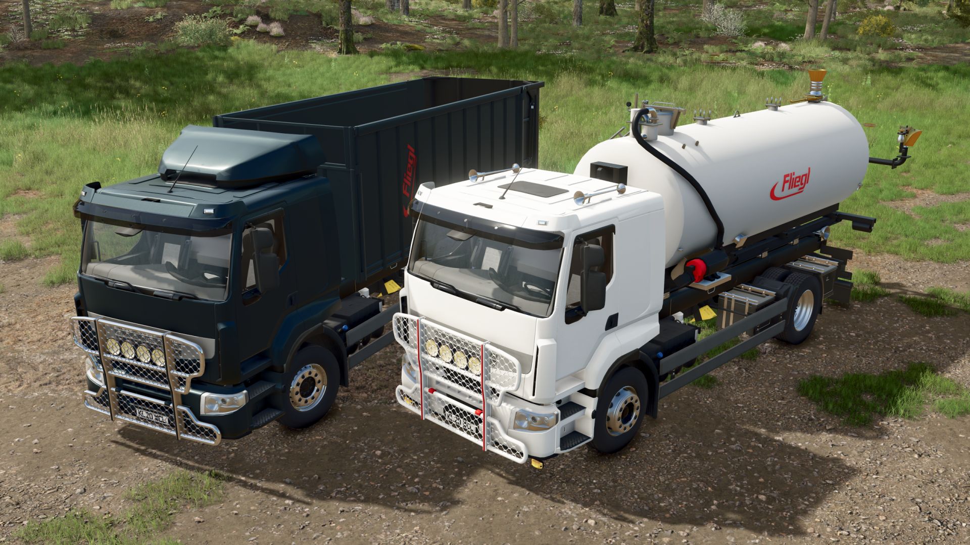 FS25 Renault Premium Hook Lift 4x2 V1.2.0.0 Mod - Farming Simulator 25