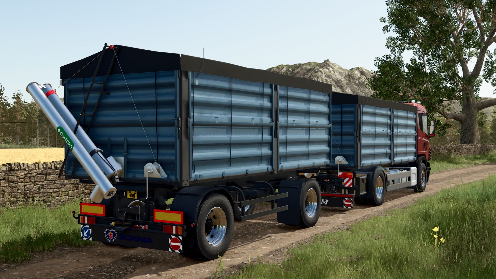 FS25 Scania R Grain 4x2 V1.1.0.0 Mod - Farming Simulator 25
