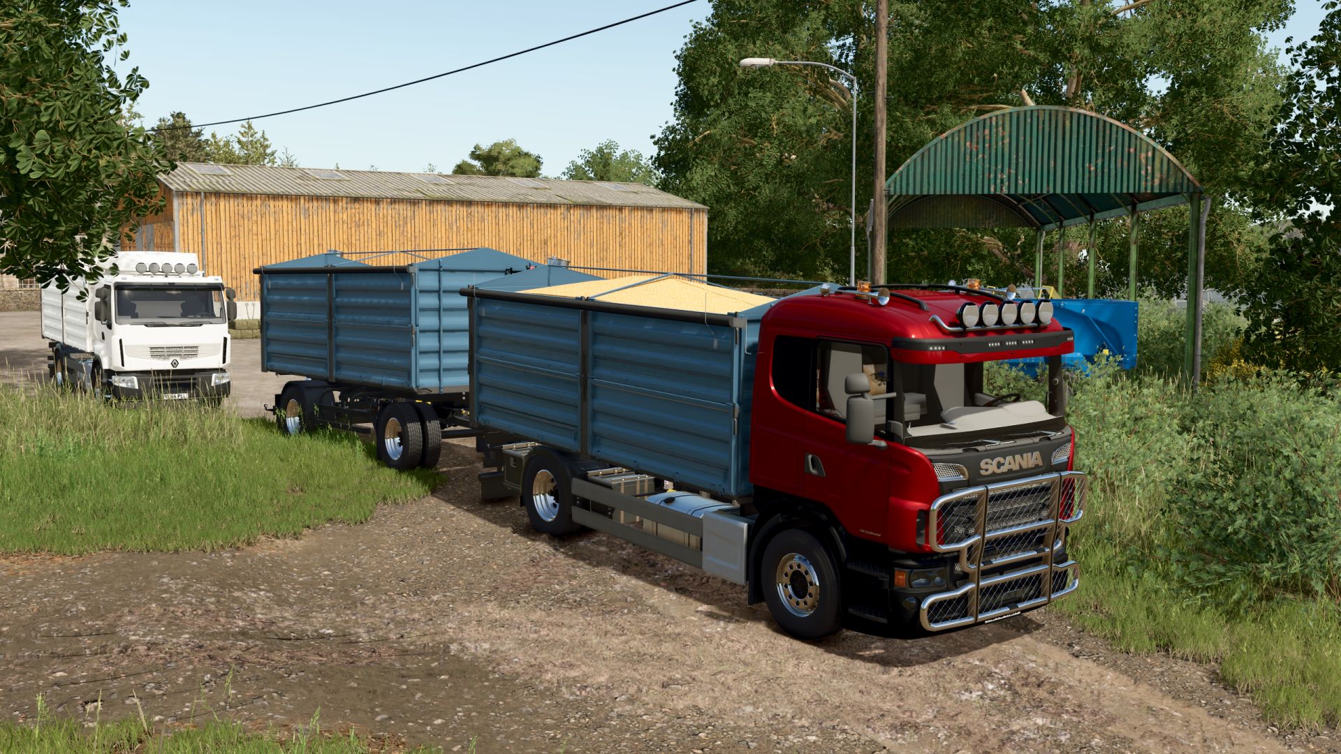 FS25 Scania R Grain 4x2 V1.1.0.0 Mod - Farming Simulator 25
