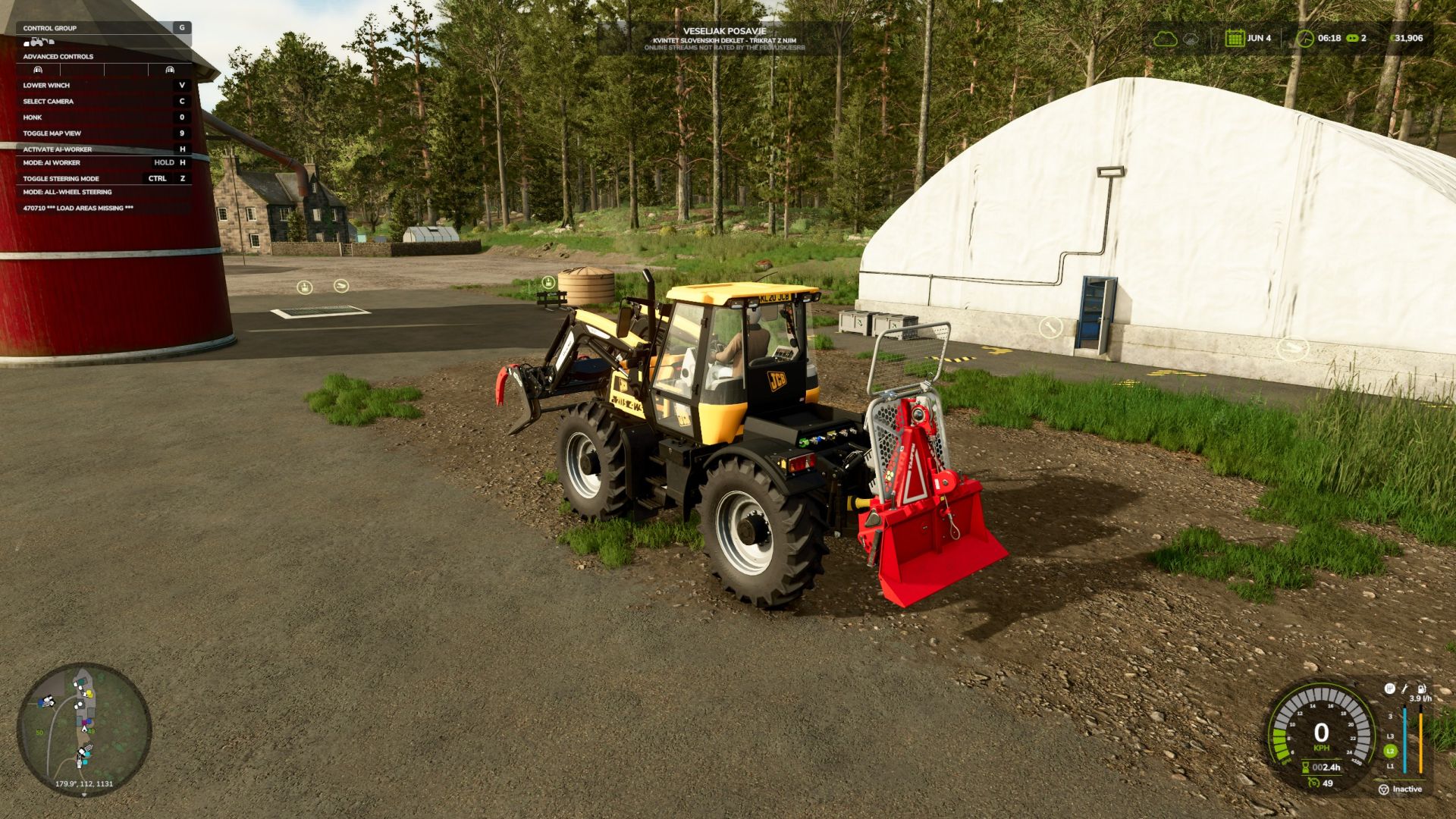 FS25 Slovenian radio stations V1.0.0.0 Mod - Farming Simulator 25