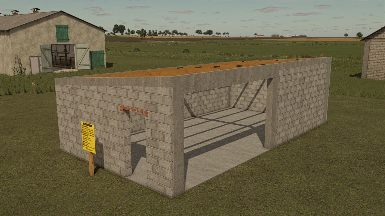 FS25 Small Garage V1.0.0.0 Mod - Farming Simulator 25