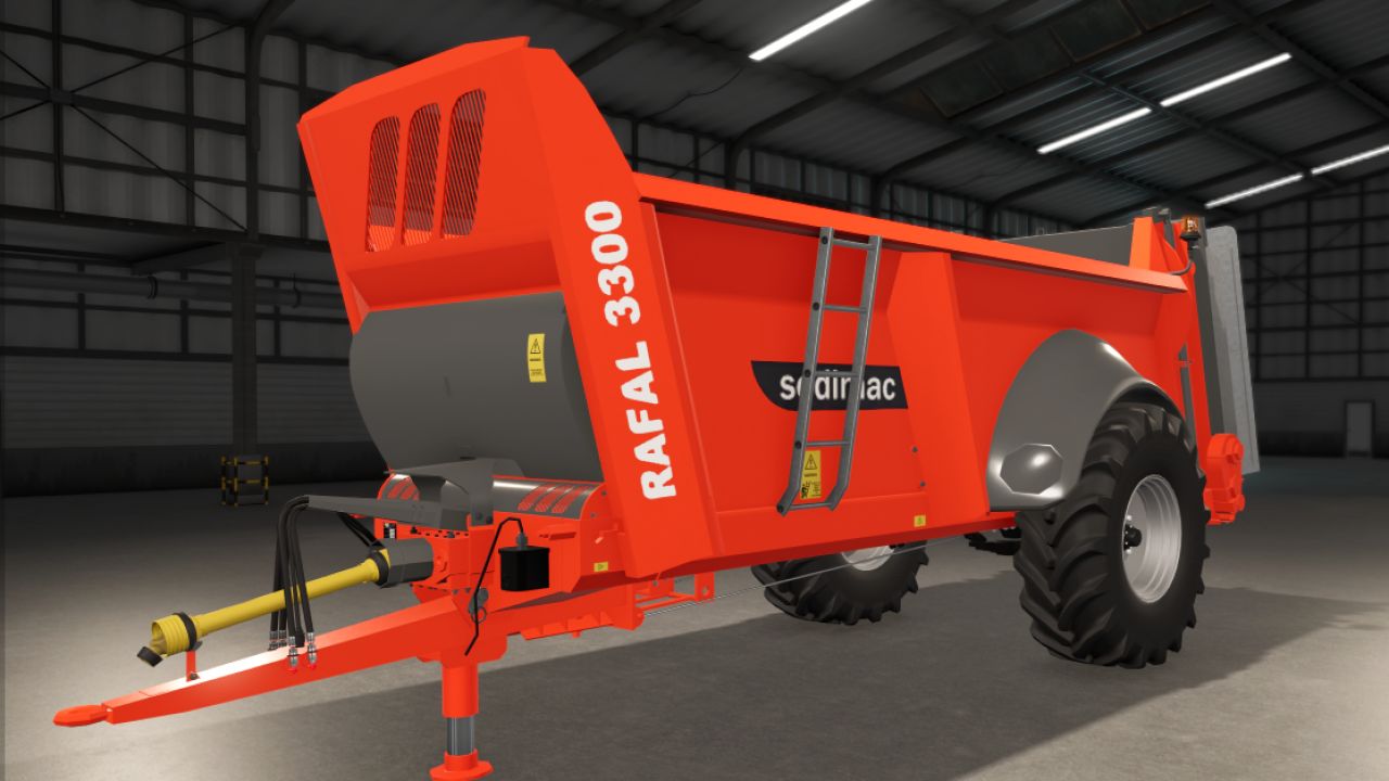 FS25 Sodimac Rafal 3300 V1.0.0.0 Mod - Farming Simulator 25