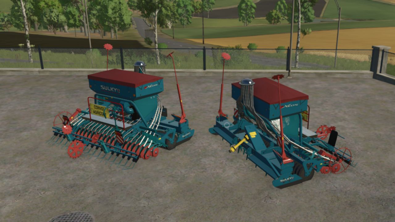 FS25 Sulky Xeos V1.0.0.1 Mod - Farming Simulator 25