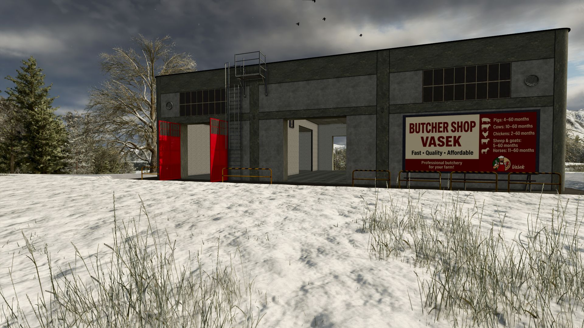 FS25 The Butcher V2.0.0.0 Mod - Farming Simulator 25