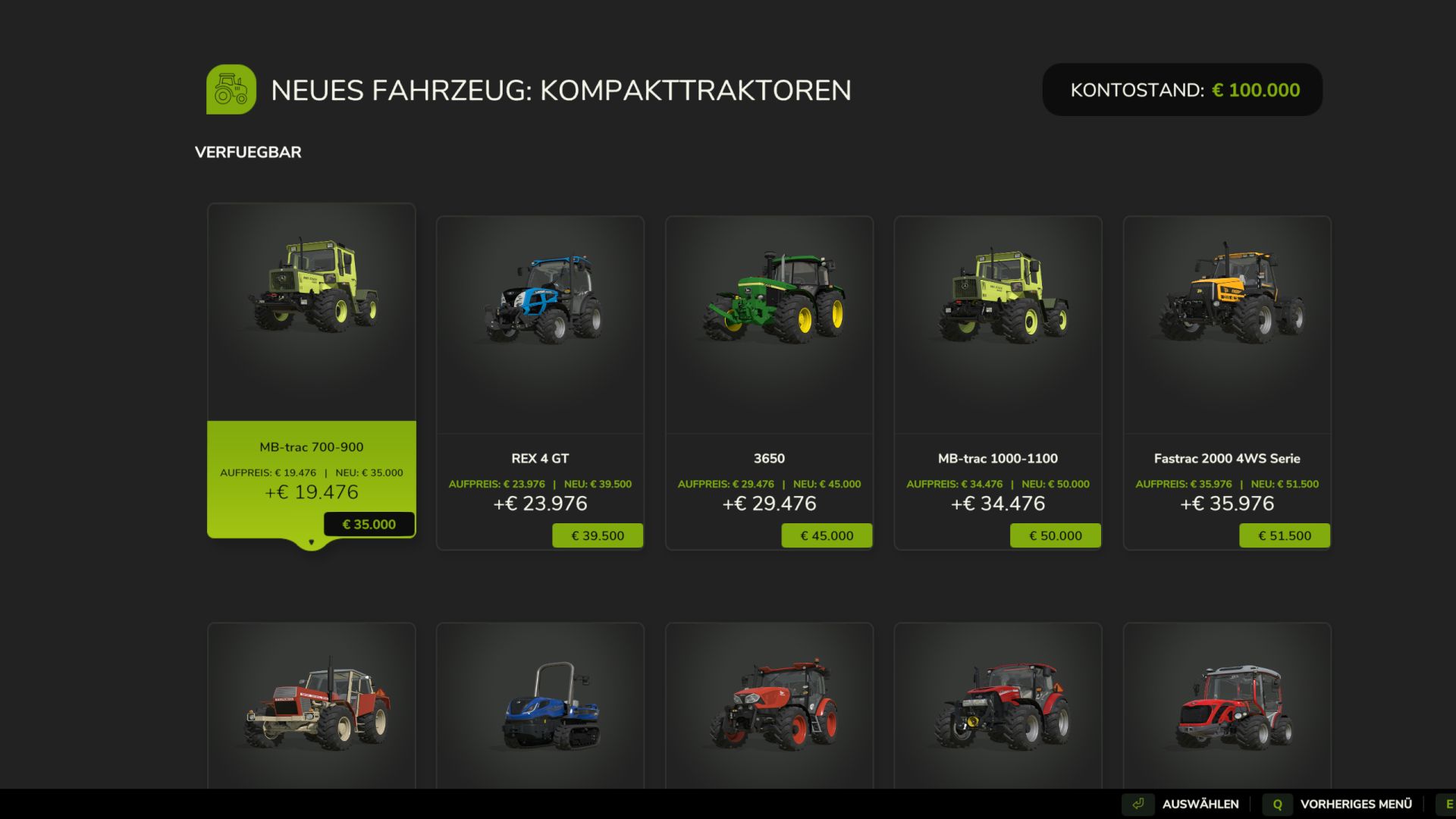 FS25 Vehicle trade-in V1.1.0.3 Mod - Farming Simulator 25
