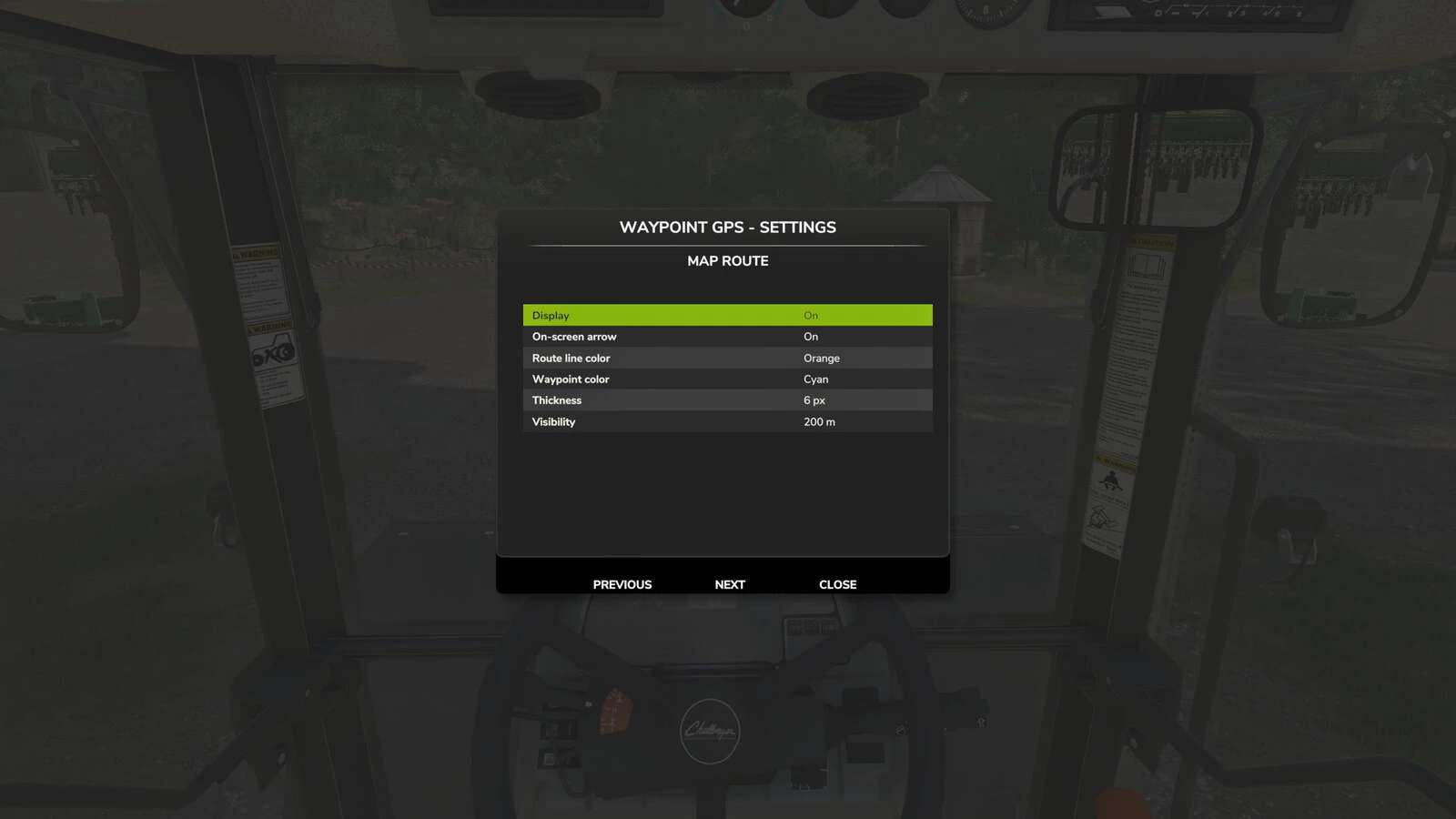 FS25 WayPoint GPS v1.0.0.0 Mod - Farming Simulator 25