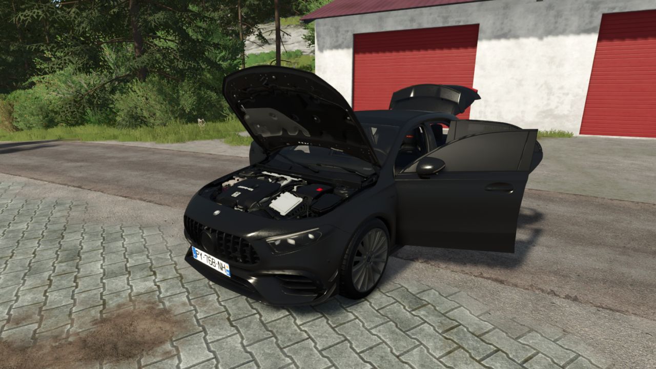 FS25 Mercedes A45 AMG V1.1.0.0 Mod - Farming Simulator 25