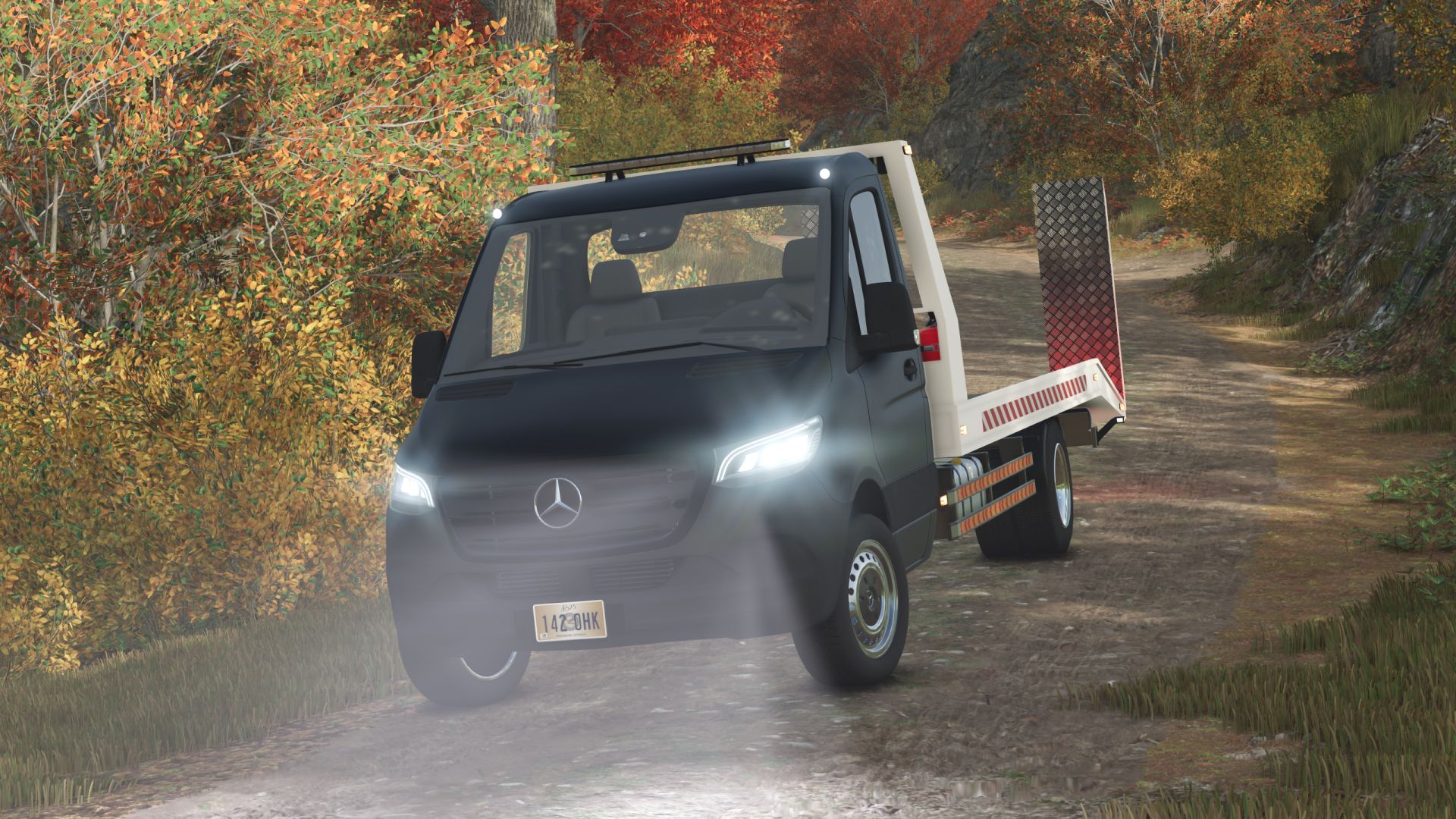 FS25 Mercedes-Benz Sprinter W910 tow truck V1.1.0.0 Mod - Farming ...