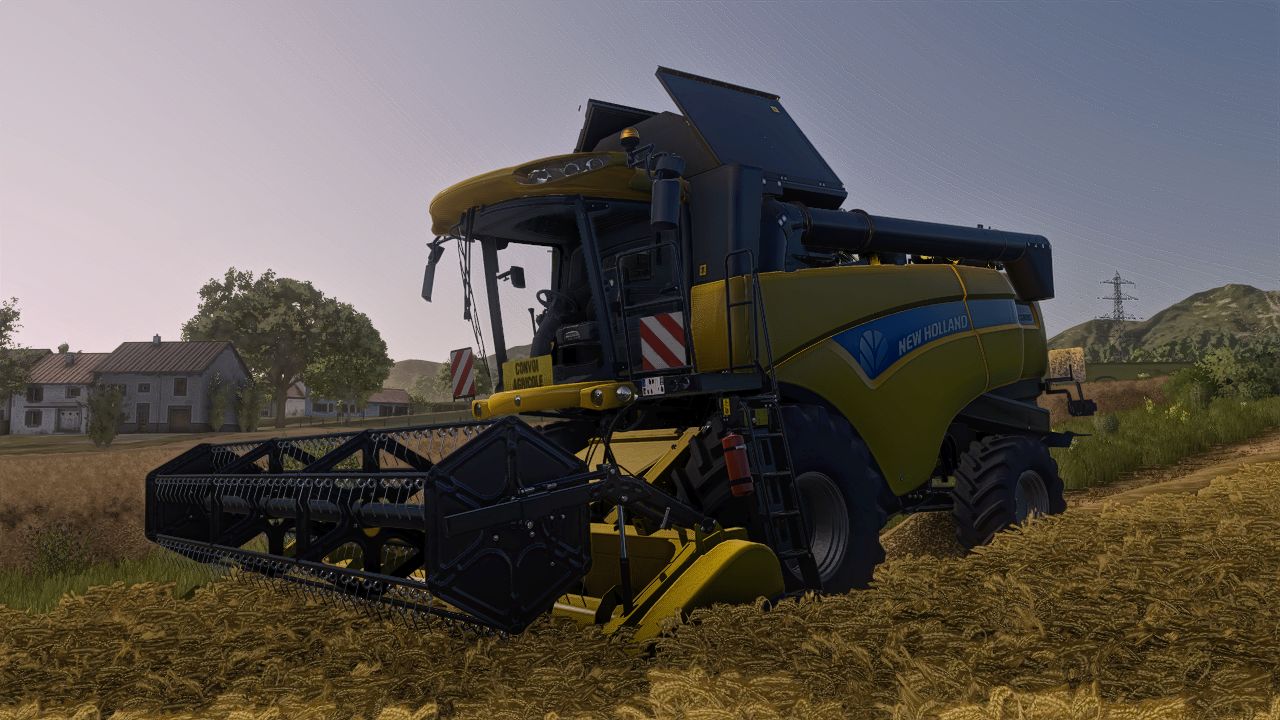 FS25 New Holland CX 8080 V1.0.0.0 Mod - Farming Simulator 25