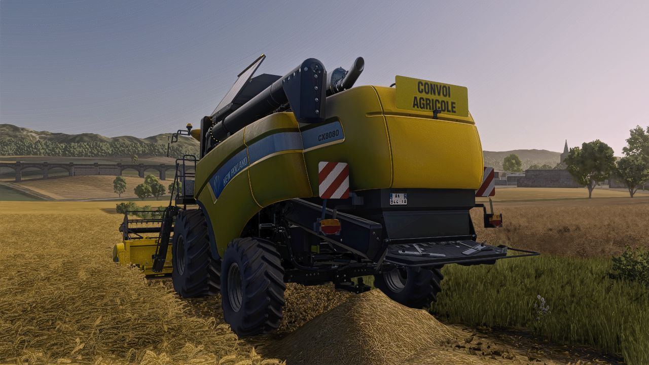 FS25 New Holland CX 8080 V1.0.0.0 Mod - Farming Simulator 25