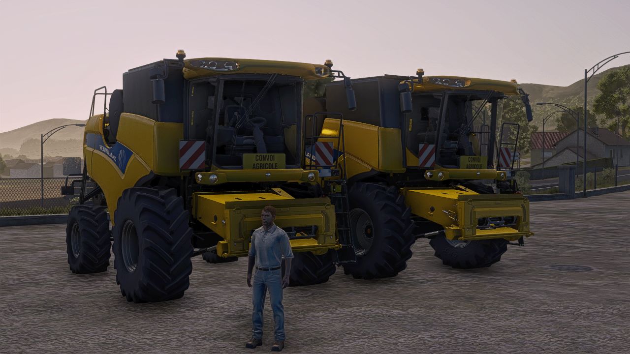 FS25 New Holland CX 8080 V1.0.0.0 Mod - Farming Simulator 25